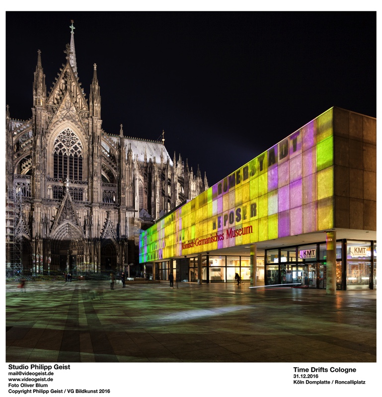 Lighting Design Innovations – Light installation: “Time Drifts Cologne ...