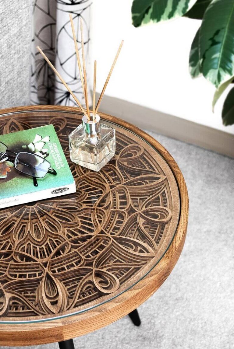 Maddi Side Tables Inspired by the Mandala Patterns | Archi-living.com ...