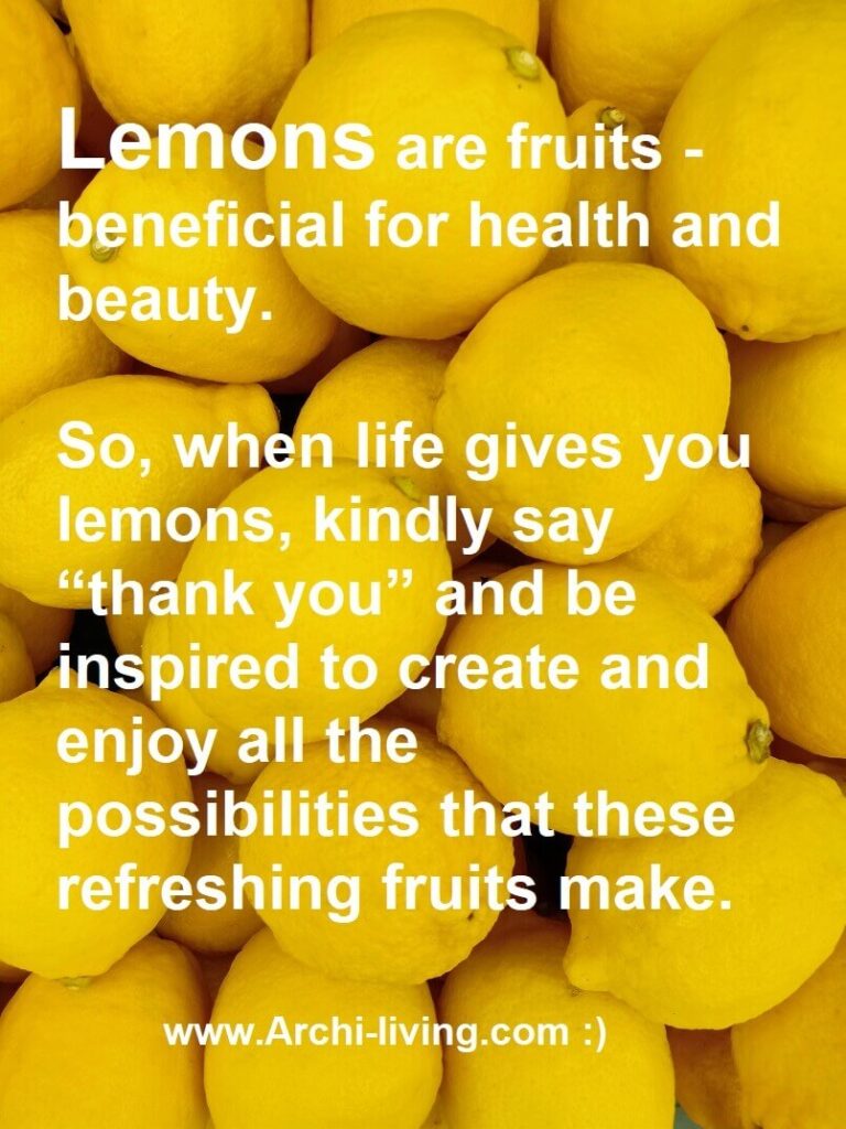 Refreshing Lemonade Photo Quotes - When Life Gives You Lemons, Say ...