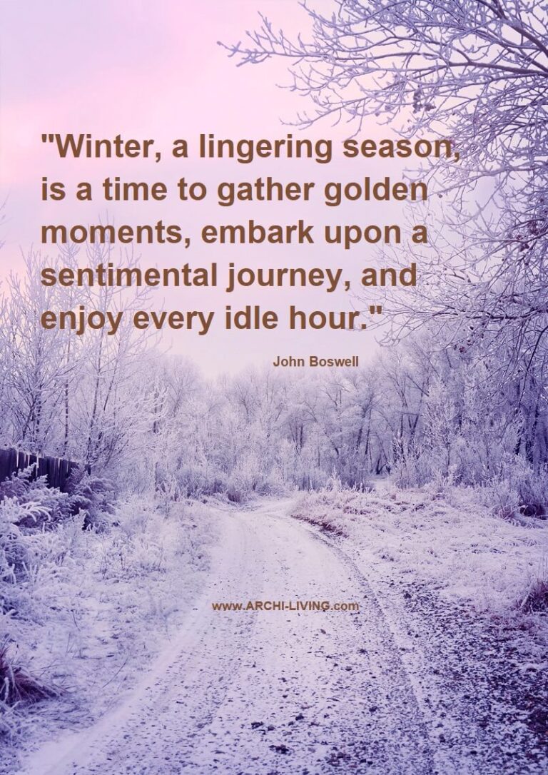 8 Winter Photo Quotes and Tranquil Natural Sceneries | Archi-living.com ...